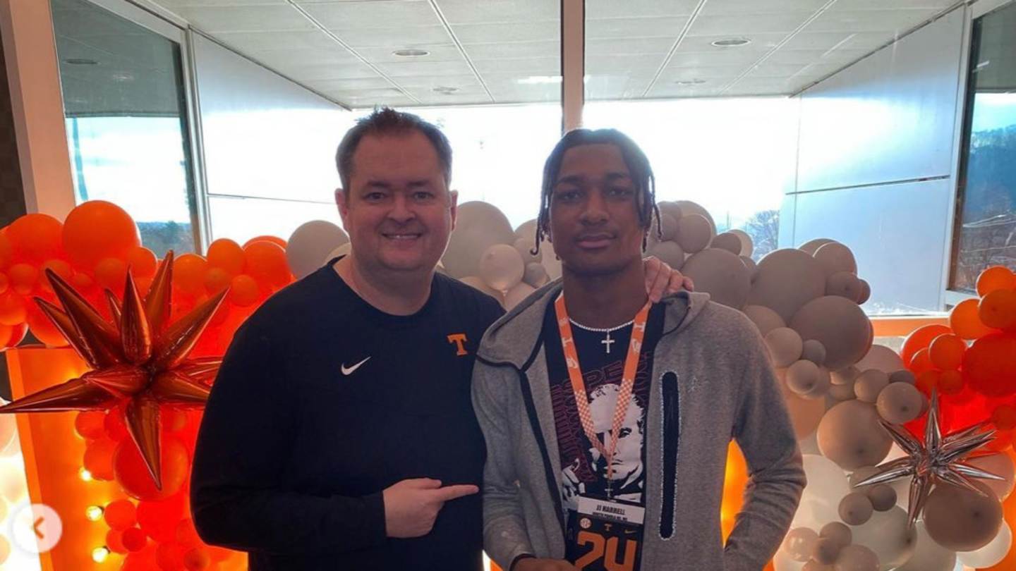 JJ Harrell Explains Commitment To Tennessee Volunteers Football ...