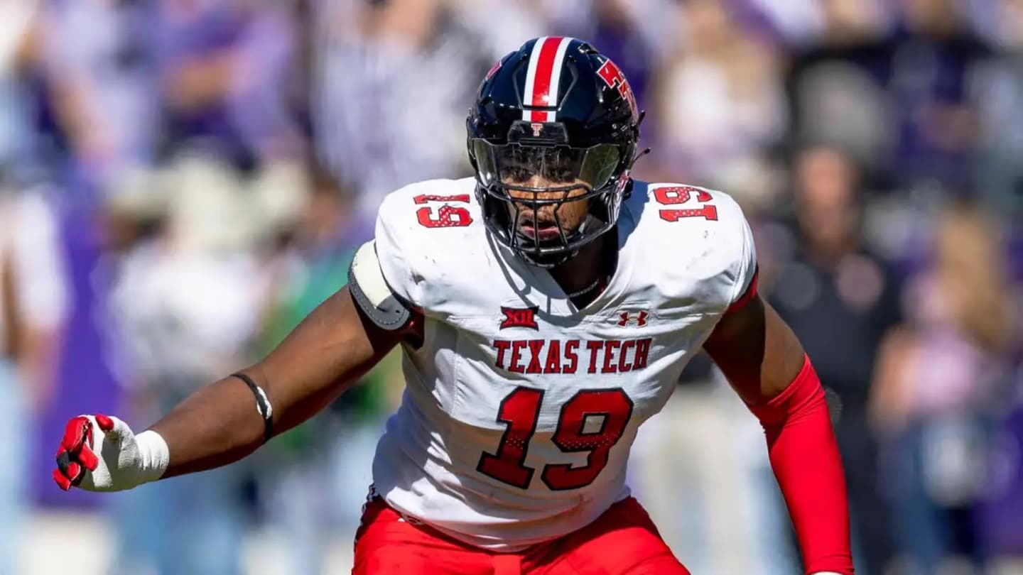 Texas Tech Red Raiders DE Tyree Wilson 'Excited' About Atlanta Falcons ...
