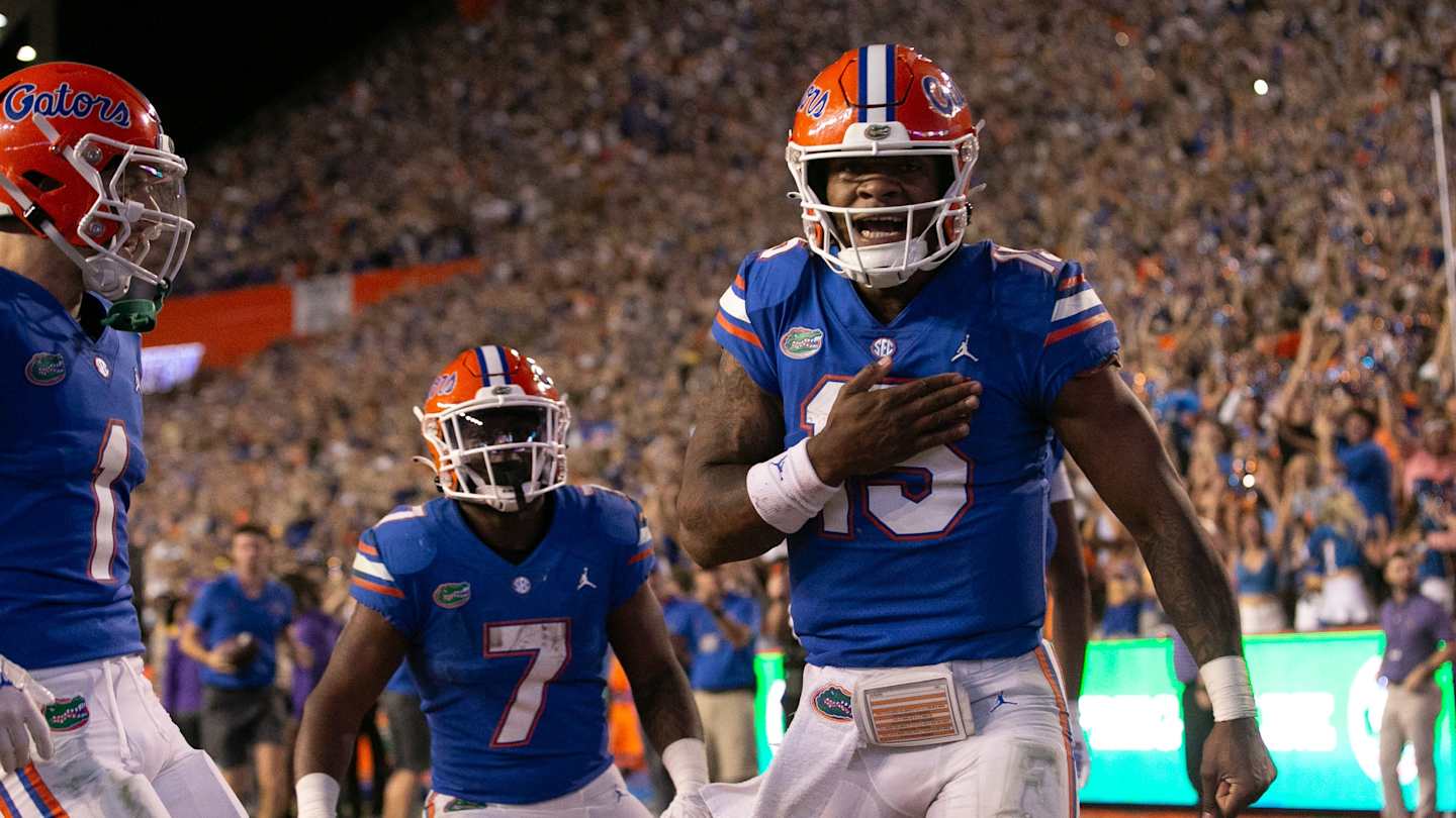 Atlanta Falcons Meet with Florida Gators QB Anthony Richardson; No. 8 ...