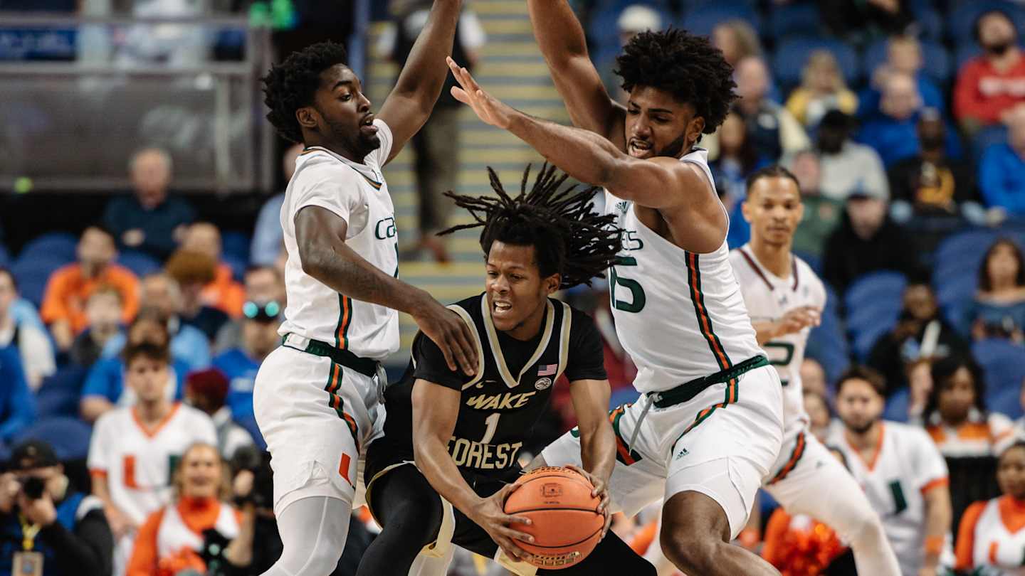 Miami defeats Wake Forest 74-72; Deacs' ACC Tournament run ends in ...