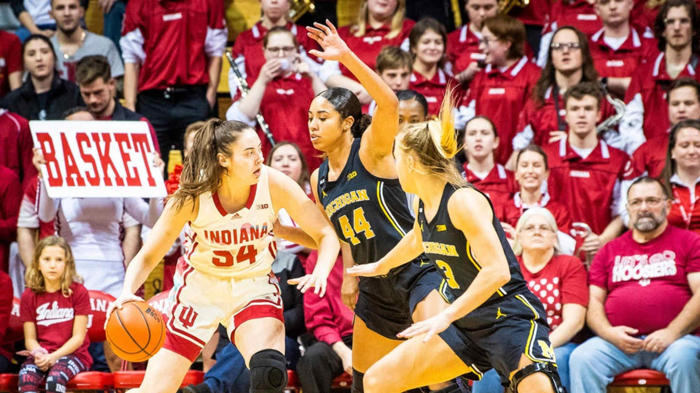 Indiana Women's Basketball: Mackenzie Holmes Earns All-America Honors ...