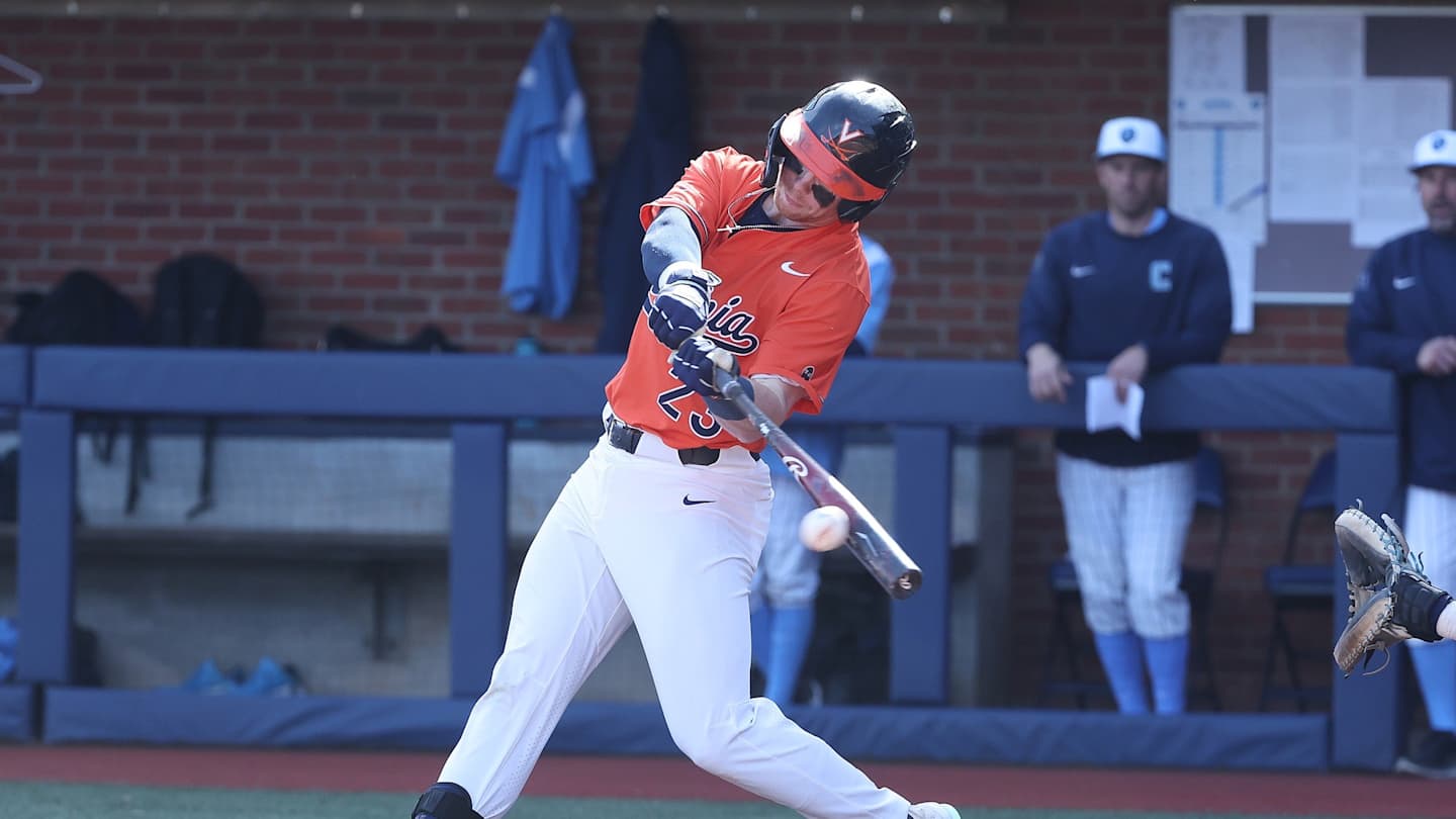 Virginia Baseball Splits Doubleheader, Wins Series at North Carolina ...