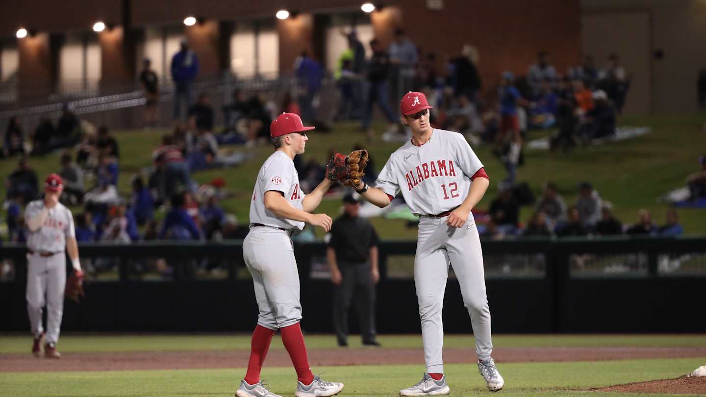 No. 24 Alabama Baseball Steals Game 3, Loses Series to No. 5 Florida on ...