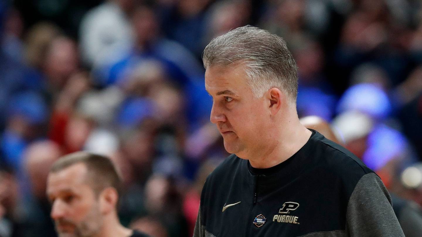What Matt Painter Said After Purdue's NCAA Tournament Loss to Fairleigh ...