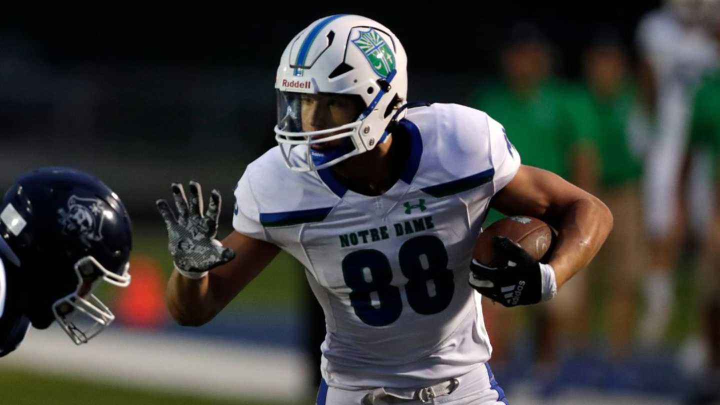 Tight End James Flanigan Commits To Notre Dame - Sports Illustrated ...