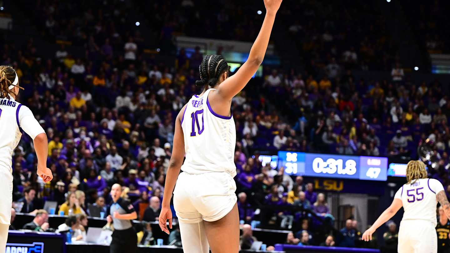 Angel Reese Propels LSU Over Michigan 66-42 To Advance To Sweet 16 ...