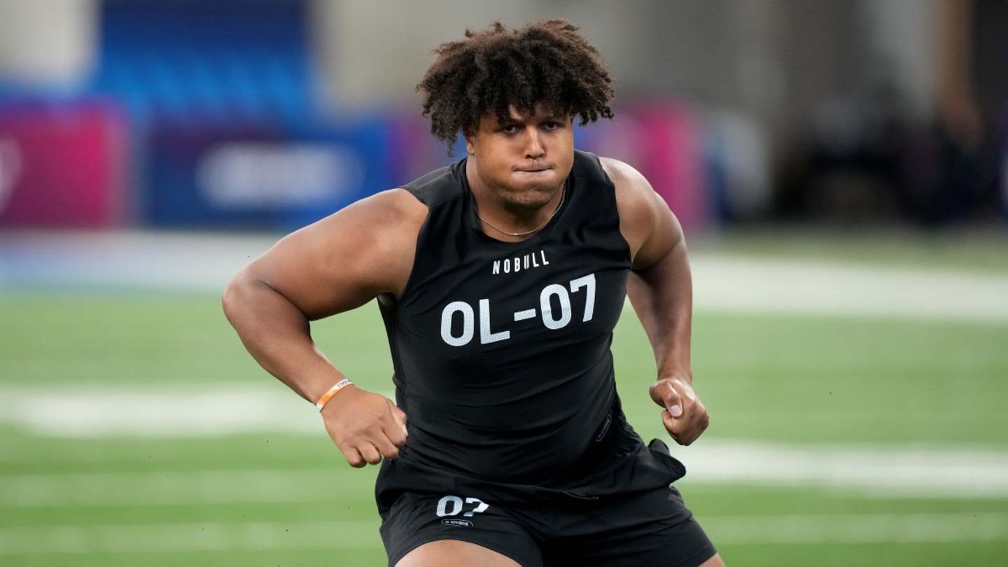 2023 NFL Draft: Jaguars OL Coach Phil Rauscher Attends Matthew Bergeron ...