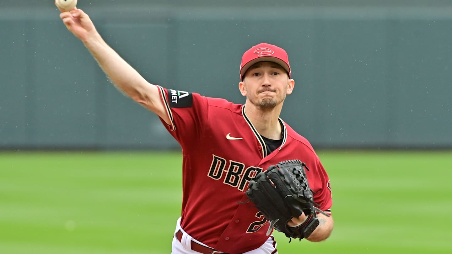 Zach Davies Hit Hard by Angels in 7-1 Loss - Sports Illustrated Arizona ...