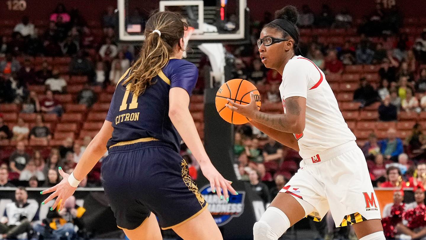 March Madness: Maryland, Diamond Miller blow out Notre Dame - Sports ...
