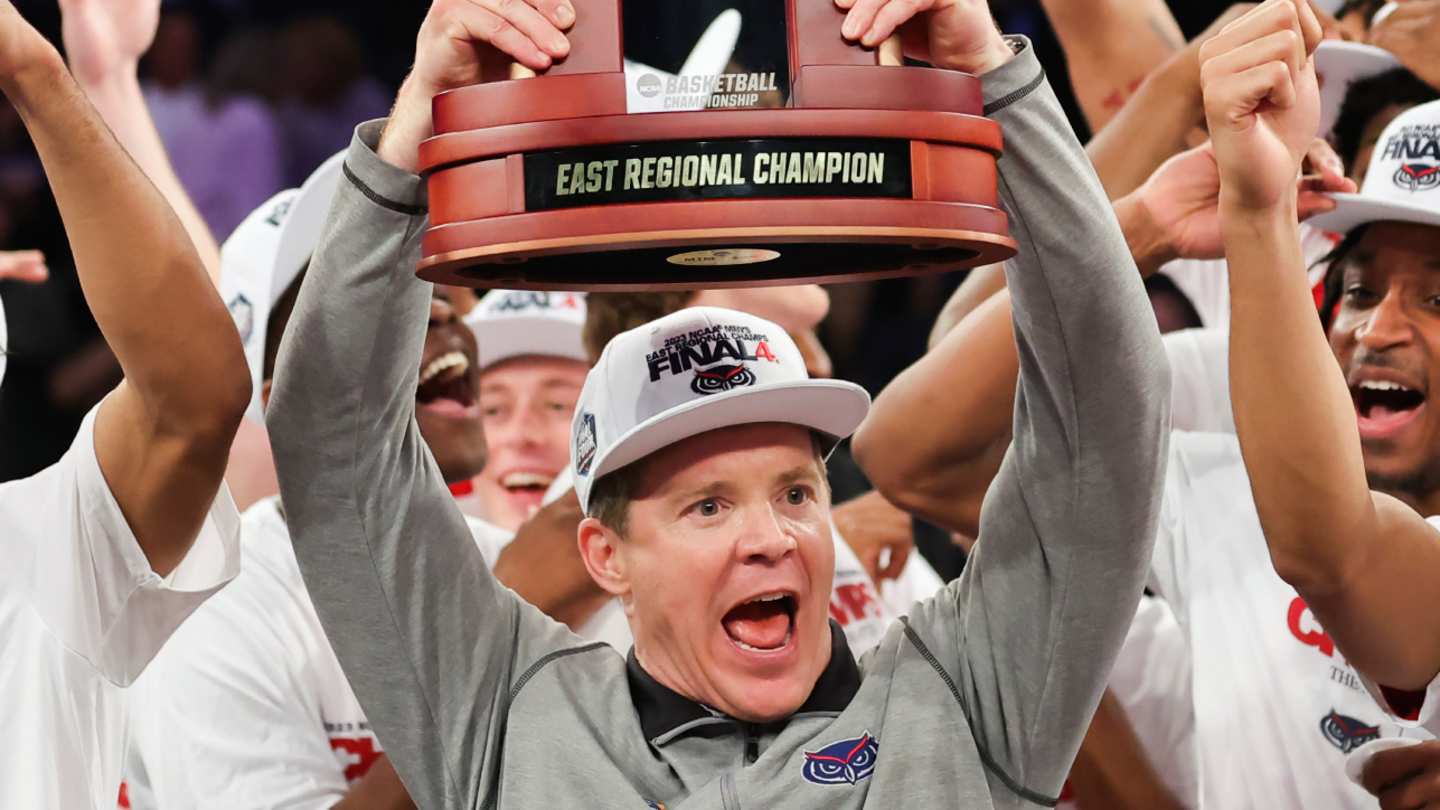 FAU Coach Dusty May Has Epic Message for Prognosticators After Final ...