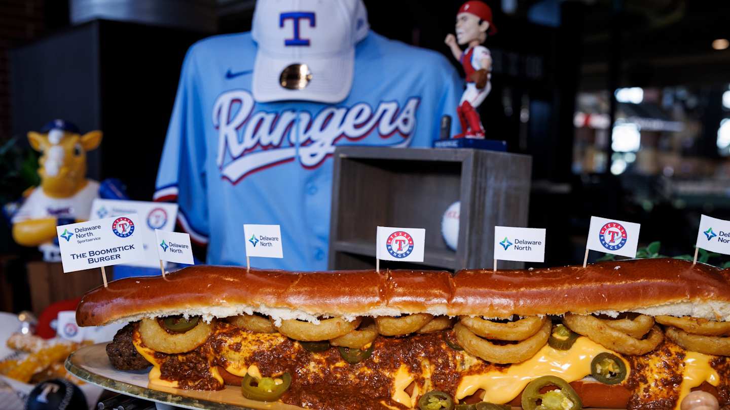 Texas Rangers Unveil Exciting New Ballpark Food for 2023 MLB Season ...