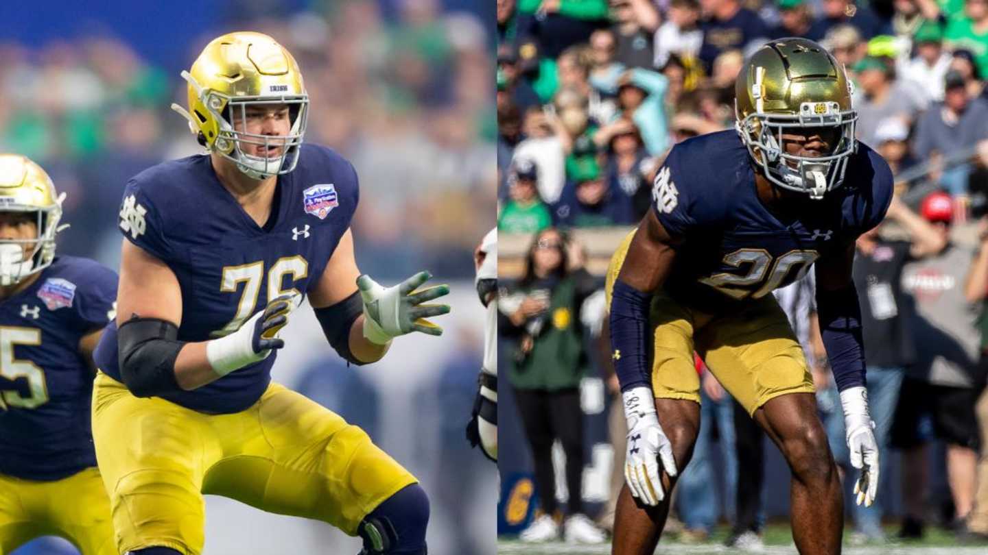Joe Alt, Benjamin Morrison Named Top 50 College Football Players ...