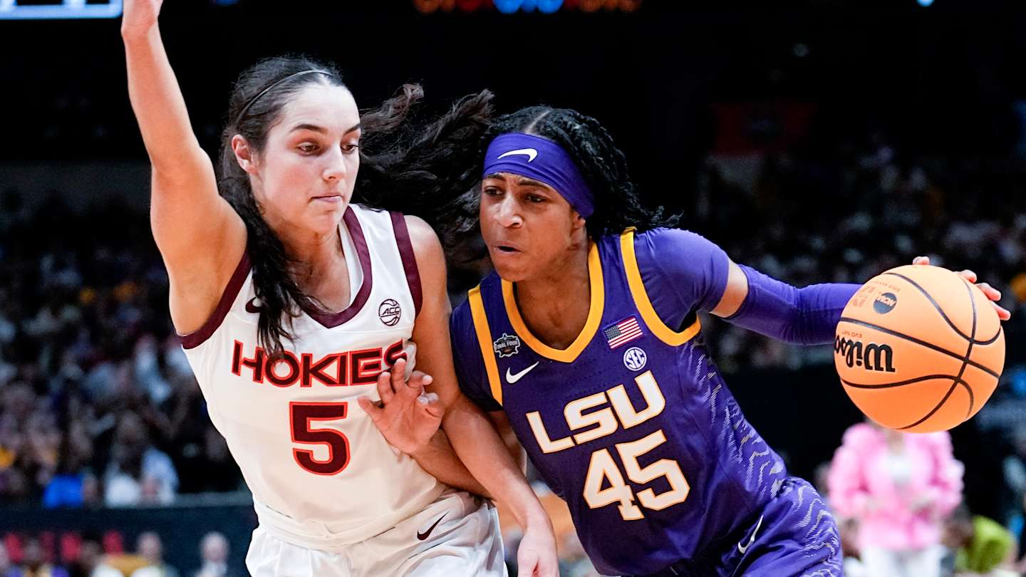Final Four: LSU comes back vs Virginia Tech for first title game ...