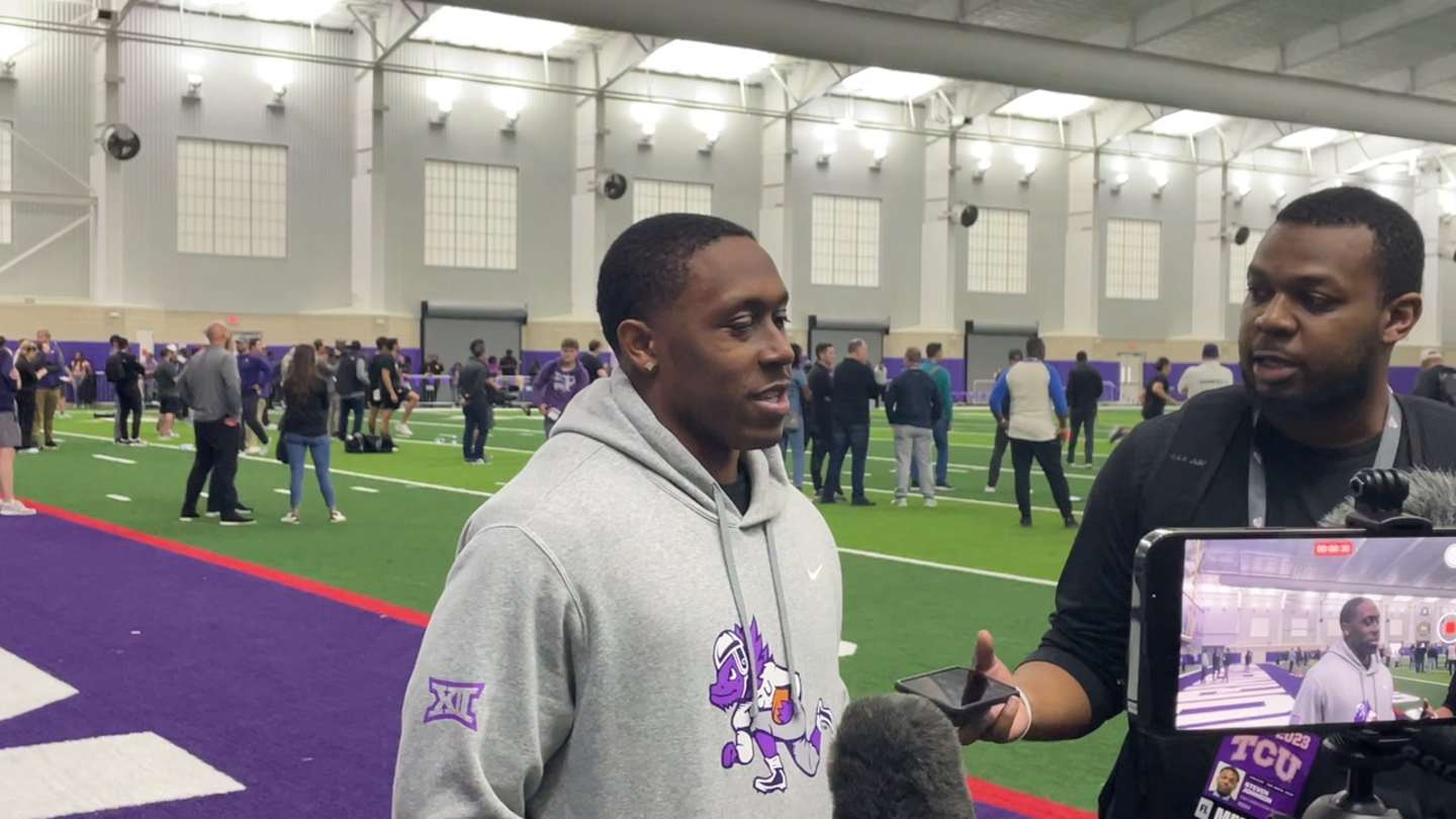 WATCH! - Emari Demercado at TCU Pro Day - Sports Illustrated TCU Killer ...