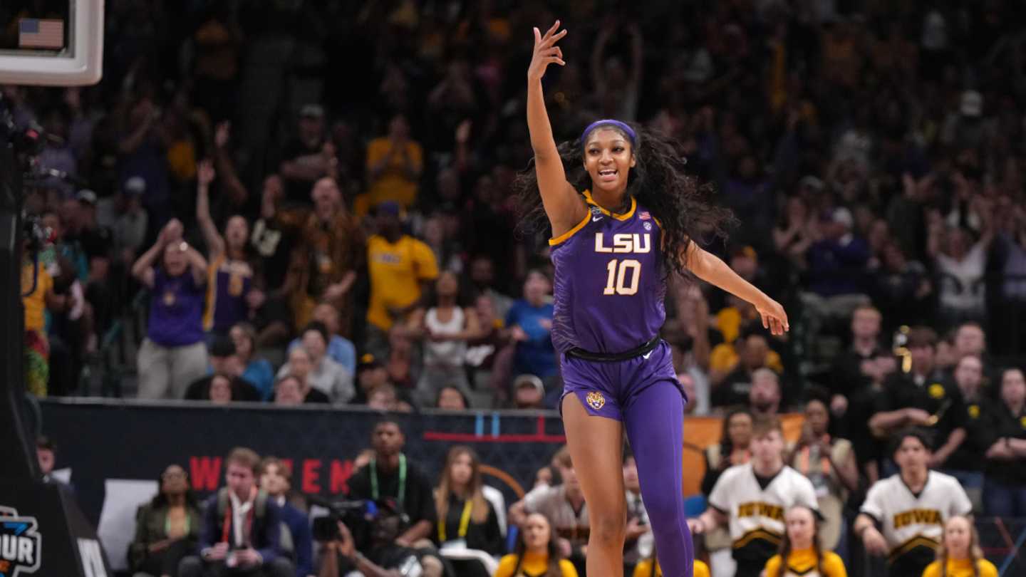 LSU’s Angel Reese Explains Why She Wears One Legging - Sports Illustrated