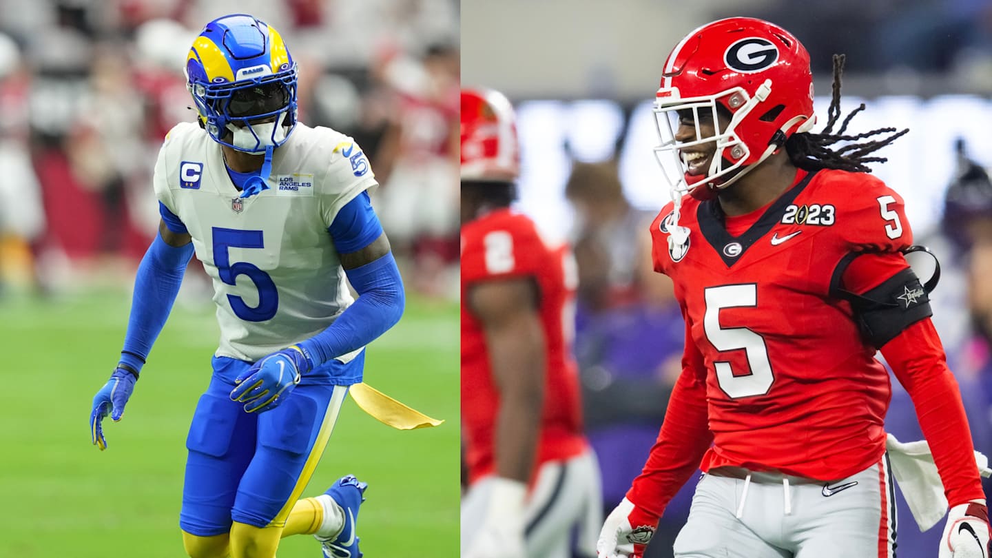Todd McShay Mock Draft: Los Angeles Rams Select Georgia Bulldogs CB Kelee Ringo as Jalen Ramsey ...