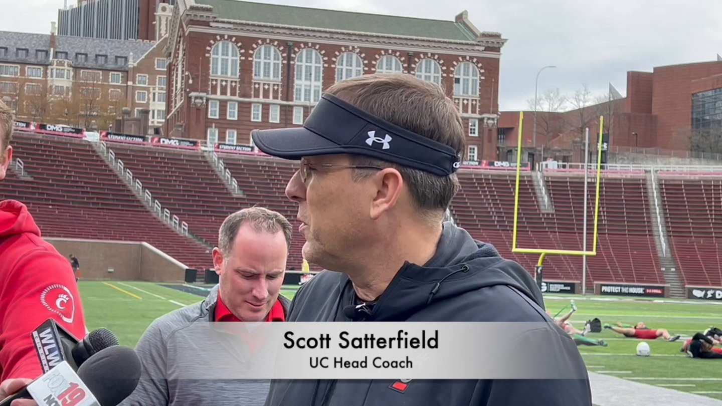 Scott Satterfield One Week Away From Spring Game - All Bearcats
