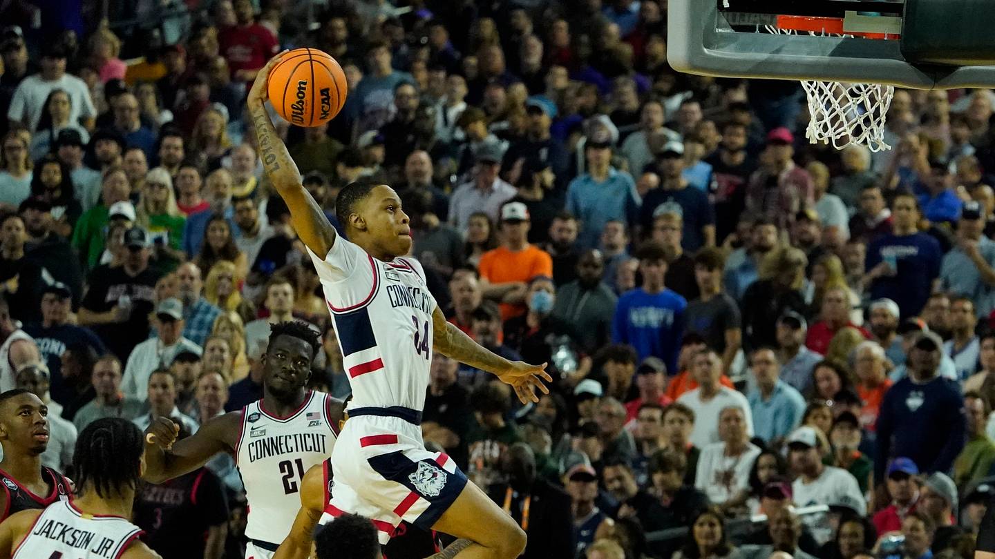 UConn Star Jordan Hawkins Makes NBA Draft Decision After National ...