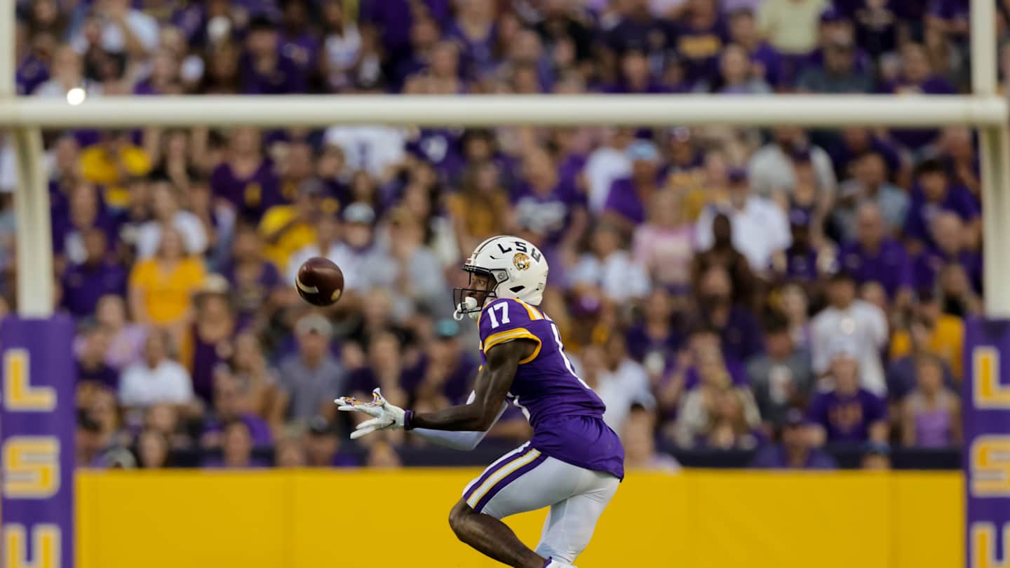 LSU WR Chris Hilton Jr. Ready To Make An Impact, Feeling Healthy Again ...