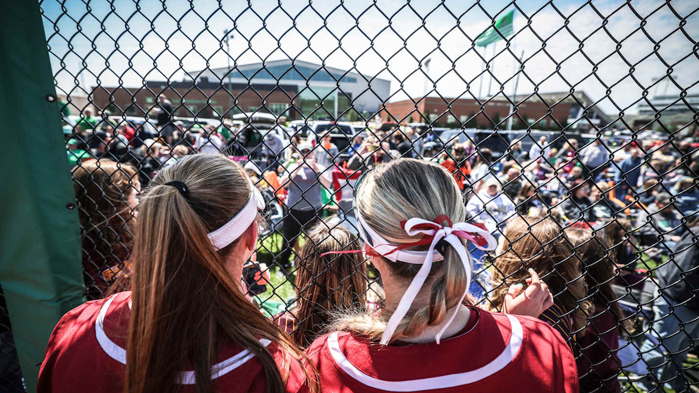 No. 13 Alabama Softball Splits Doubleheader in Front of Record Crowd ...