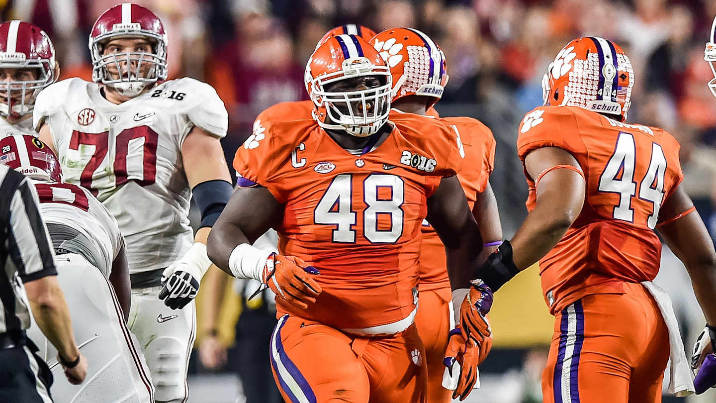 Former Clemson Football star DJ Reader Throws out First Pitch at Reds ...