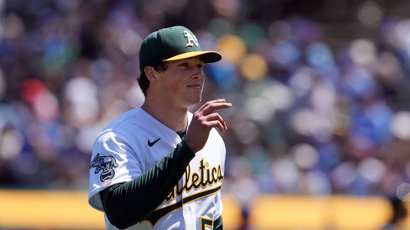 Oakland Athletics' Mason Miller Throws 15 Pitches at 100+ MPH in Debut ...