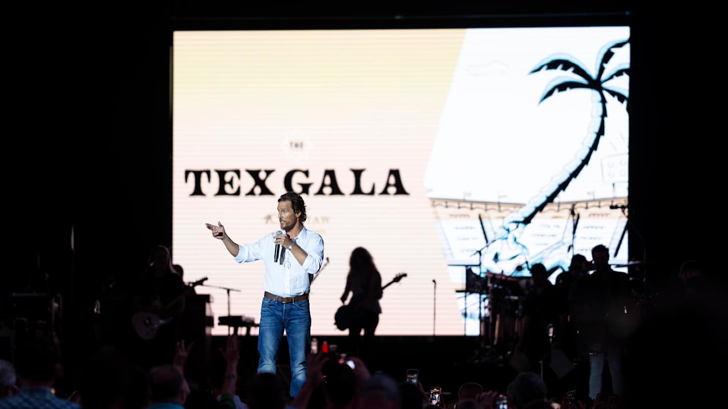 Watch: Matthew McConaughey Intros Kenny Chesney at TEX Gala Benefitting ...