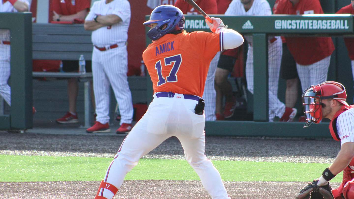 Clemson Baseball Wins First Conference Series Opener of the Season ...