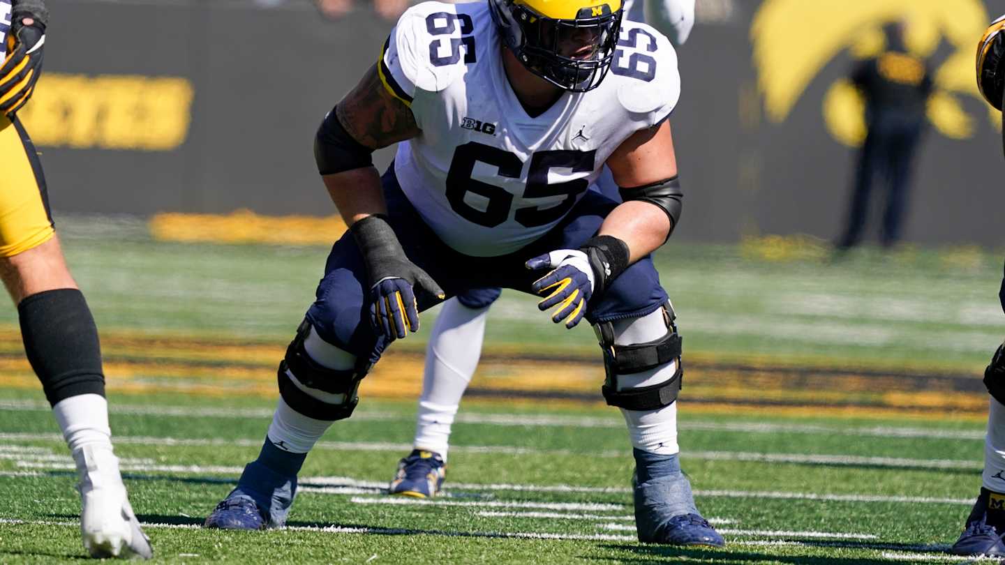 NFL Draft Profile: Drake Nugent, Offensive Lineman, Michigan Wolverines ...