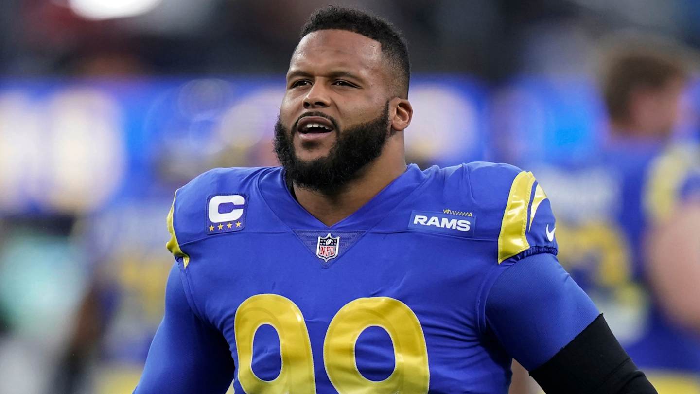 Aaron Donald Listed Among Possible All-Pro Players Who Could Be Traded ...