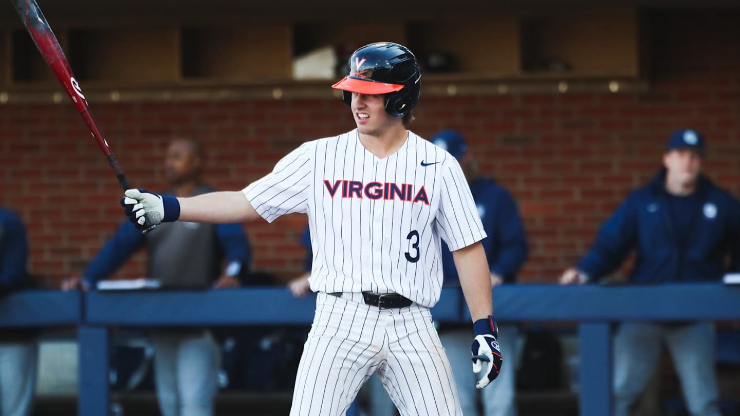 Teel's Career Night Powers No. 13 Virginia Baseball to 13-4 Win Over ...