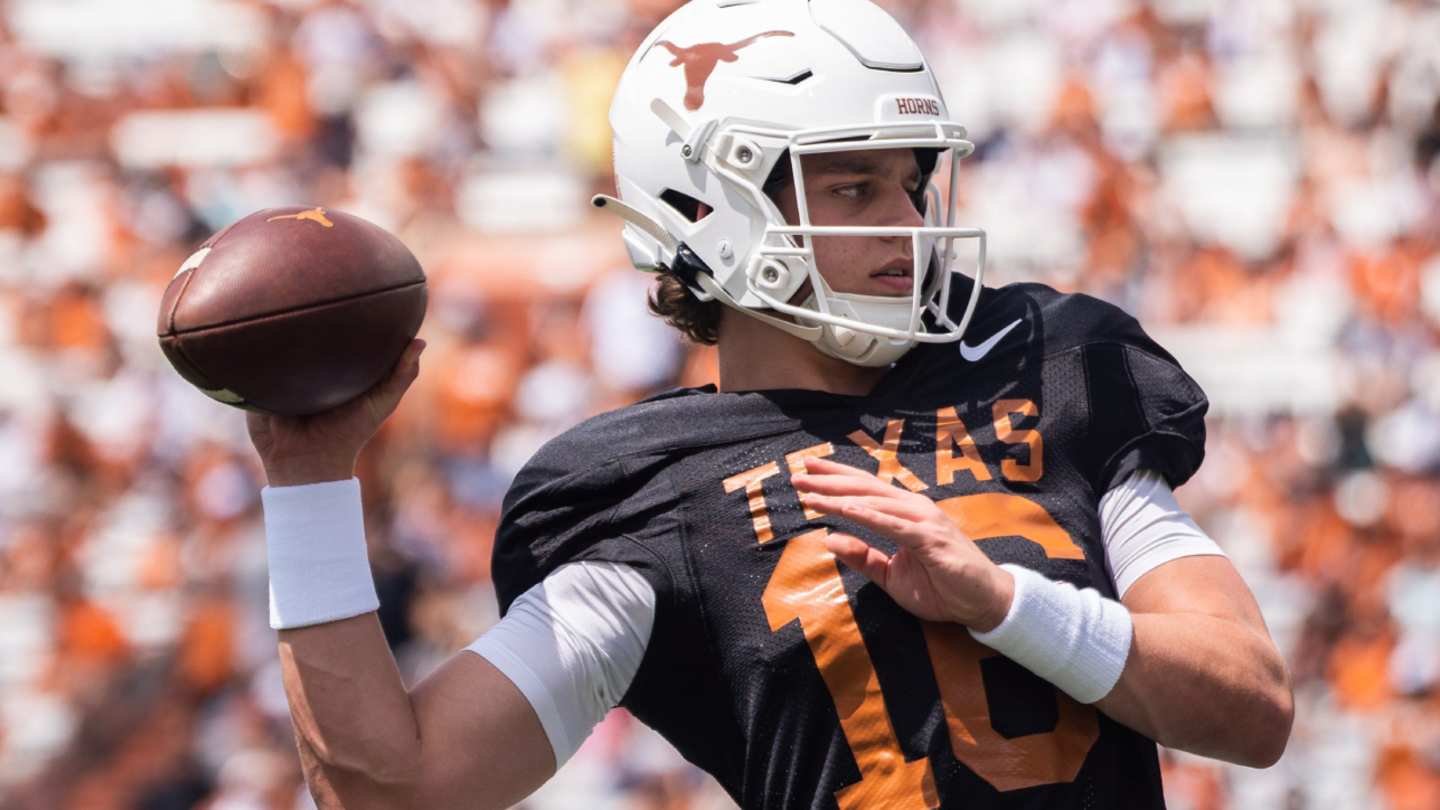 Arch Manning Makes Texas Debut in Longhorns’ Romp Over Texas Tech ...