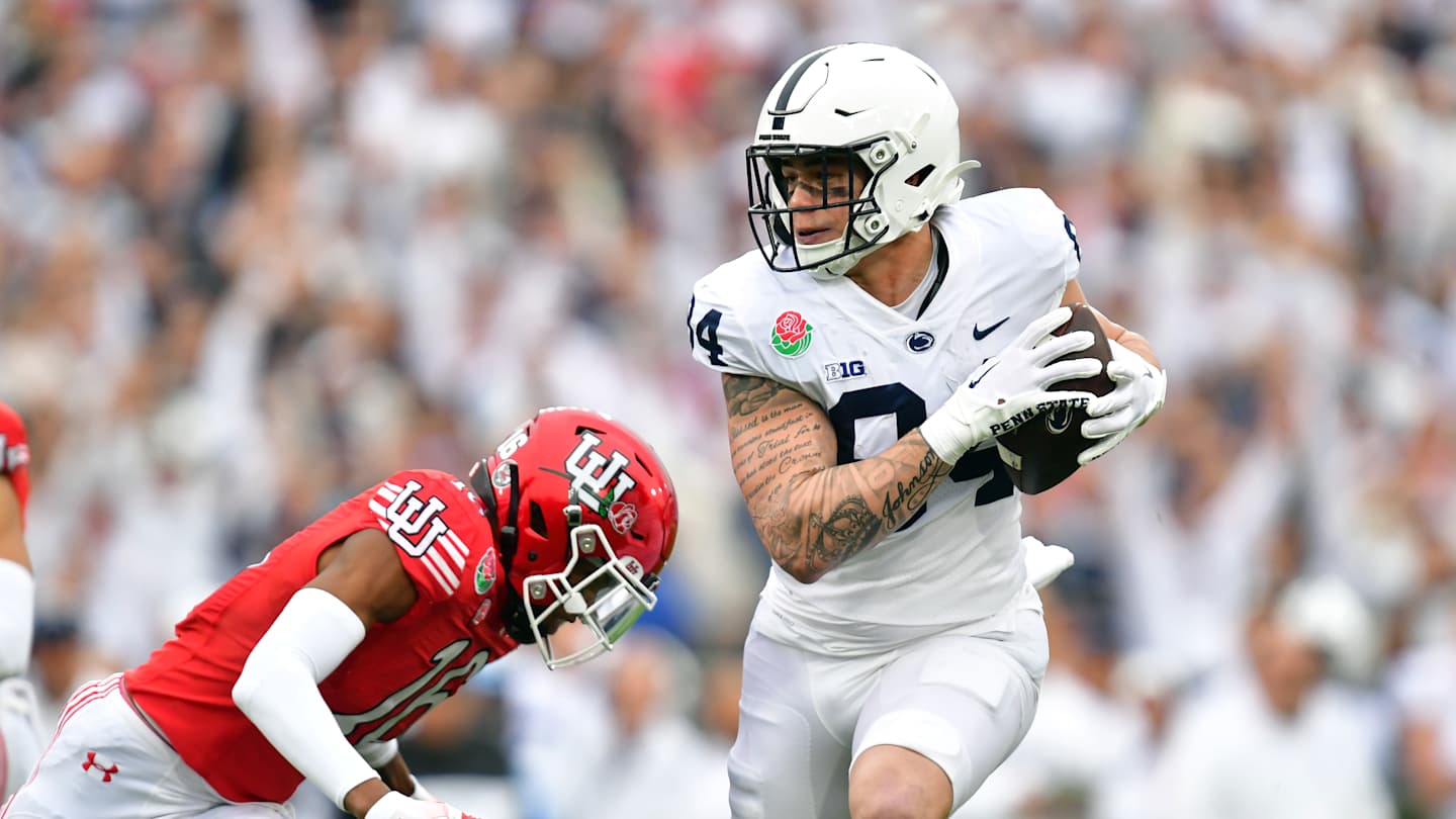 Penn State Tight End Theo Johnson Admitted to ARD Program for First ...