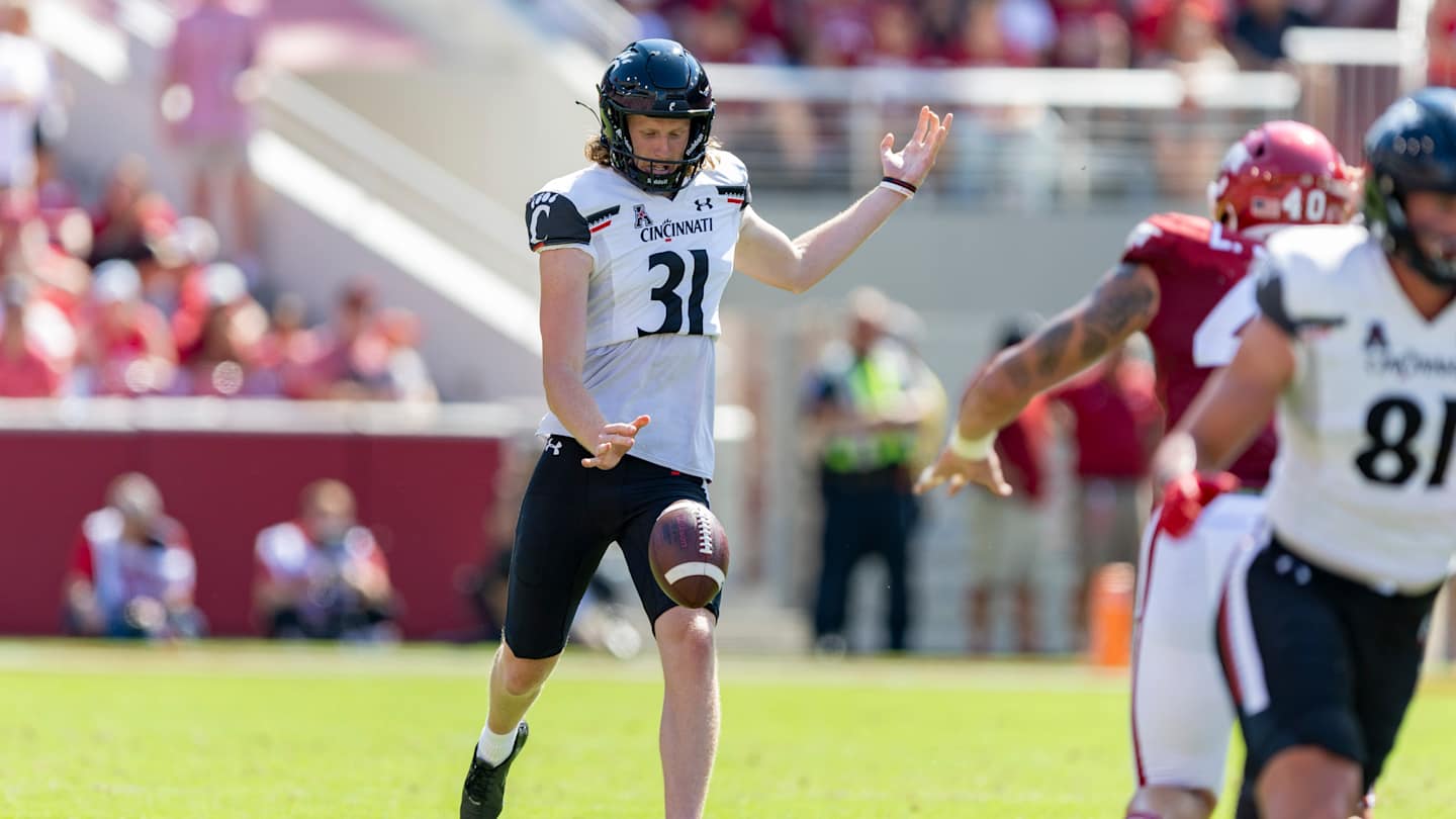 NFL Draft Profile: Mason Fletcher, Punter, Cincinnati Bearcats - Visit ...