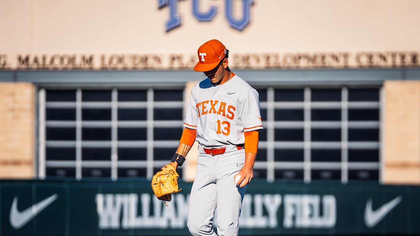 Texas Longhorns Lucas Gordon Named Big 12 Co-Pitcher of the Week ...