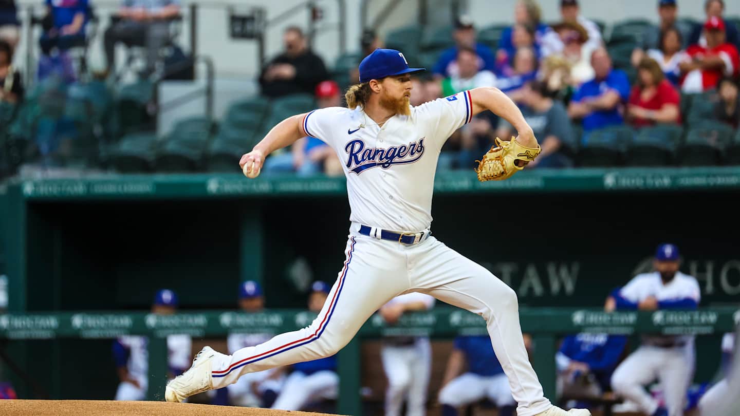 Texas Rangers Set Pitching Probables for Oakland Athletics Series ...