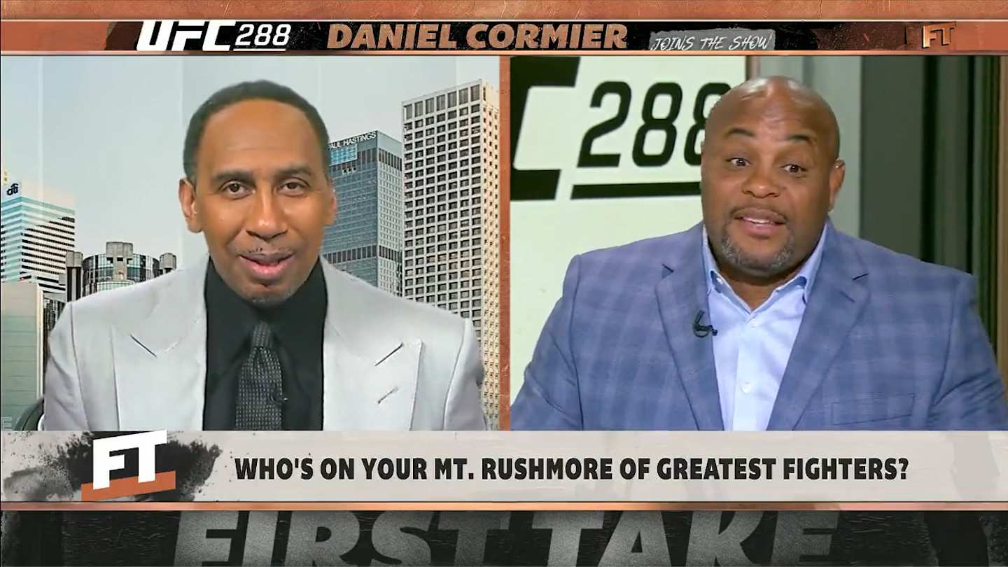 Daniel Cormier Names His MMA Mount Rushmore, Stephen A. Smith Does Not Approve - Sports ...