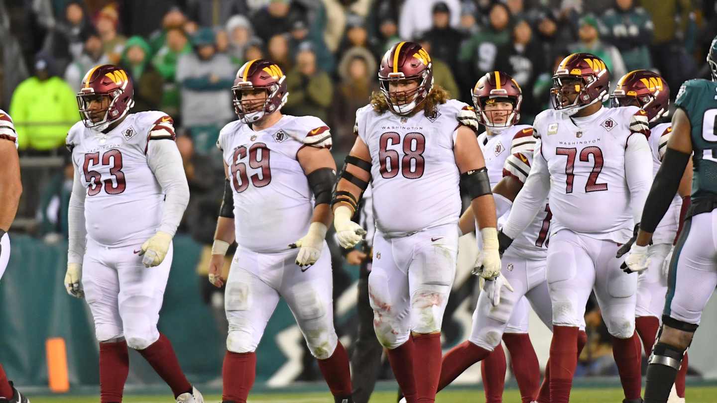 Washington Commanders Have Most Improved Offensive Line Post-NFL Draft ...
