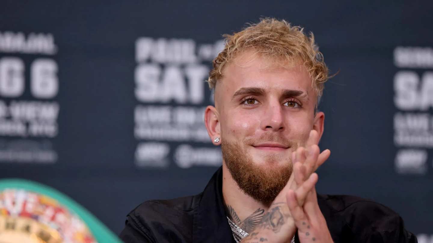 Jake Paul Gets Heated With Reporter During Press Conference For Nate ...