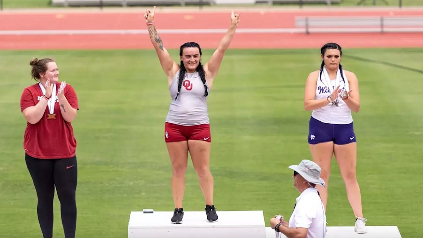OU Track: Oklahoma Brings Home One Big 12 Gold On Day 1 of Conference ...