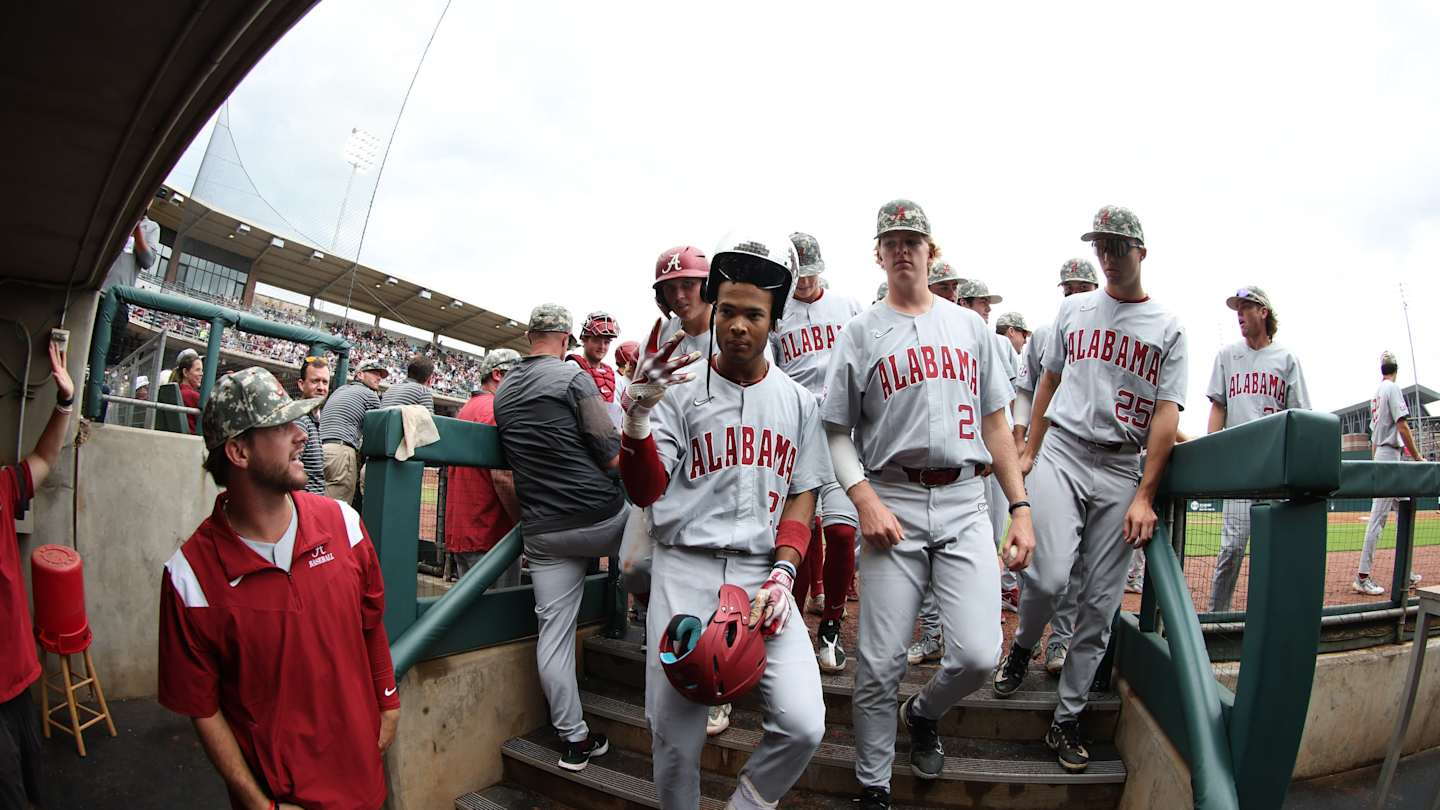 Pinckney's Six RBIs Carry Alabama Baseball to Blowout Win Over Texas A ...