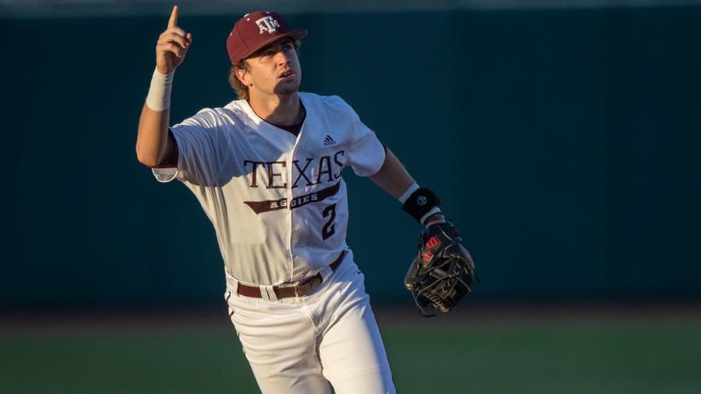 Texas A&M Aggies Shortstop Hunter Haas Named Brooks Wallace Award ...