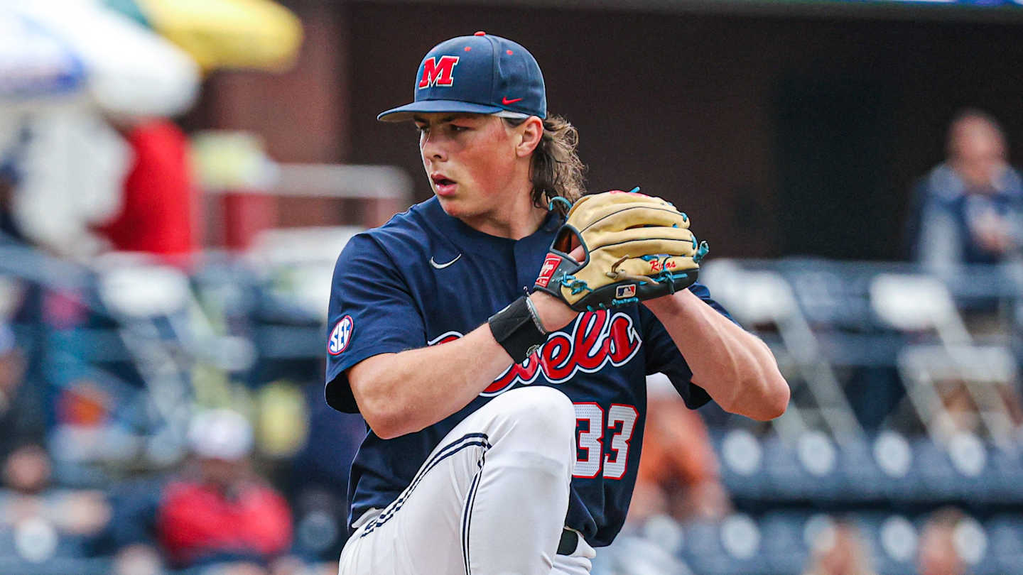 Rivas' 12 Strikeouts Not Enough as Ole Miss Rebels Drop Game One vs ...