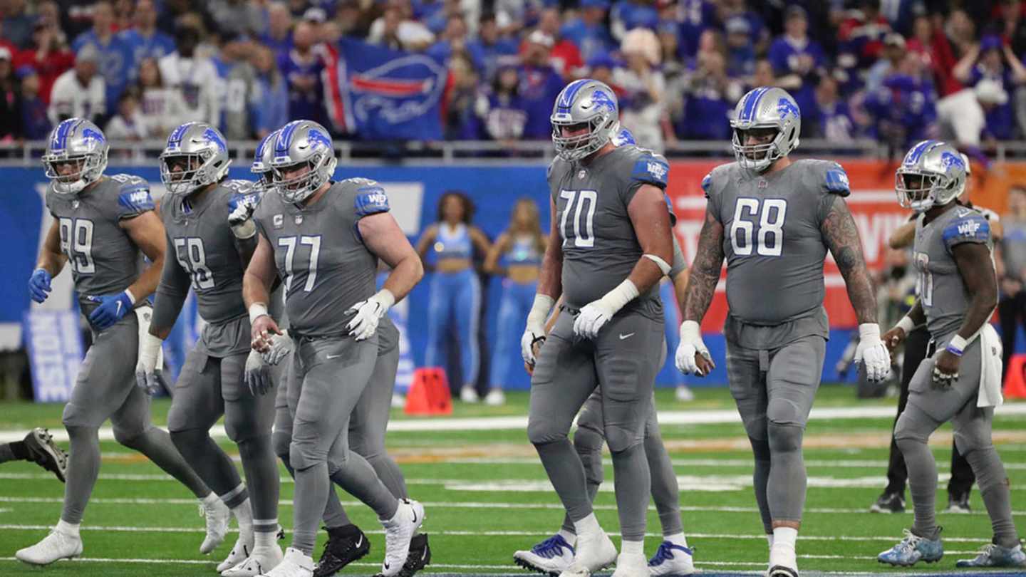 Detroit Lions offensive linemen on 2023 NFL roster bubble - Sports ...