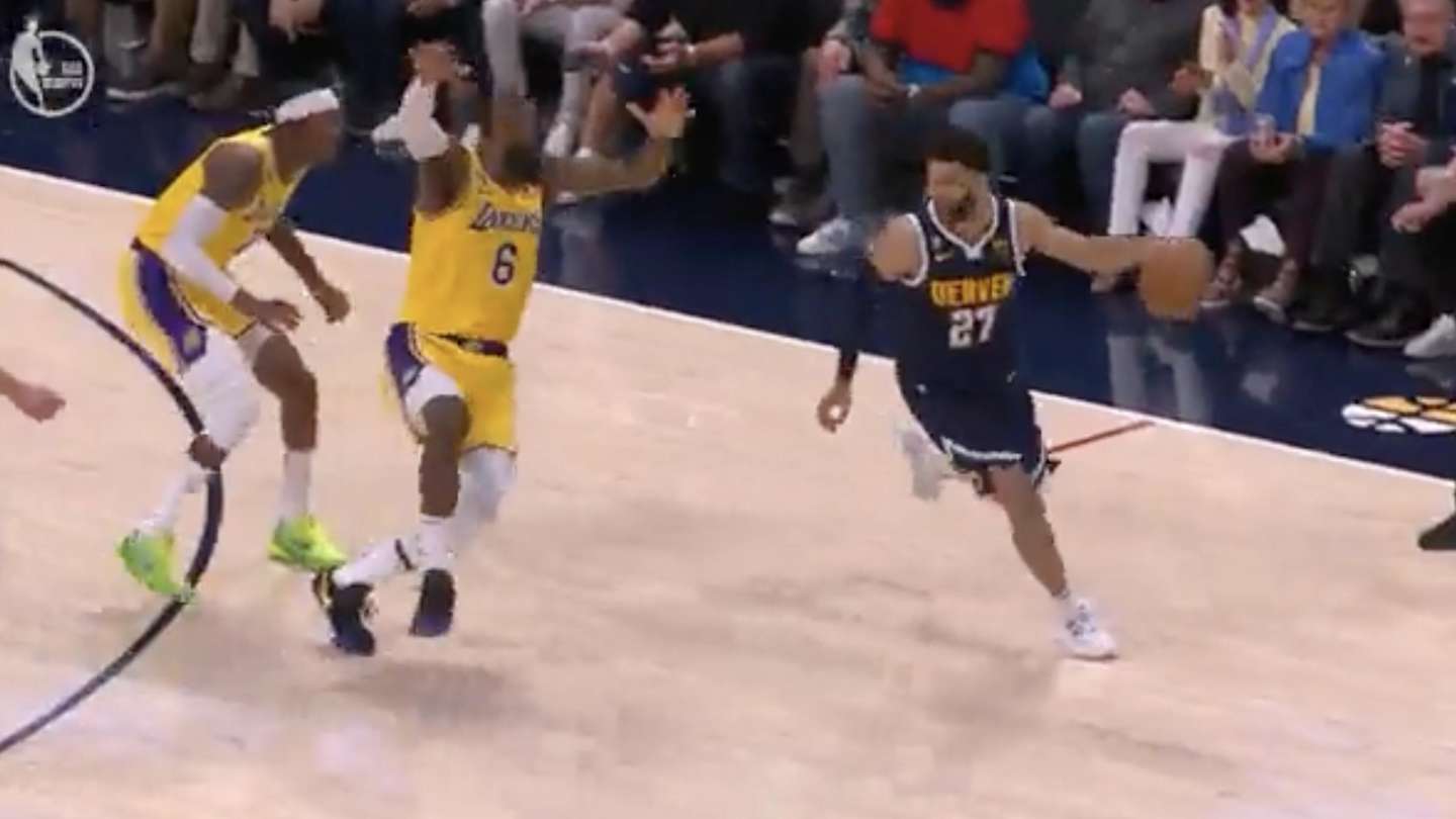 Lakers-Nuggets: LeBron James Roasted By Fans for Terrible Flop - Sports ...