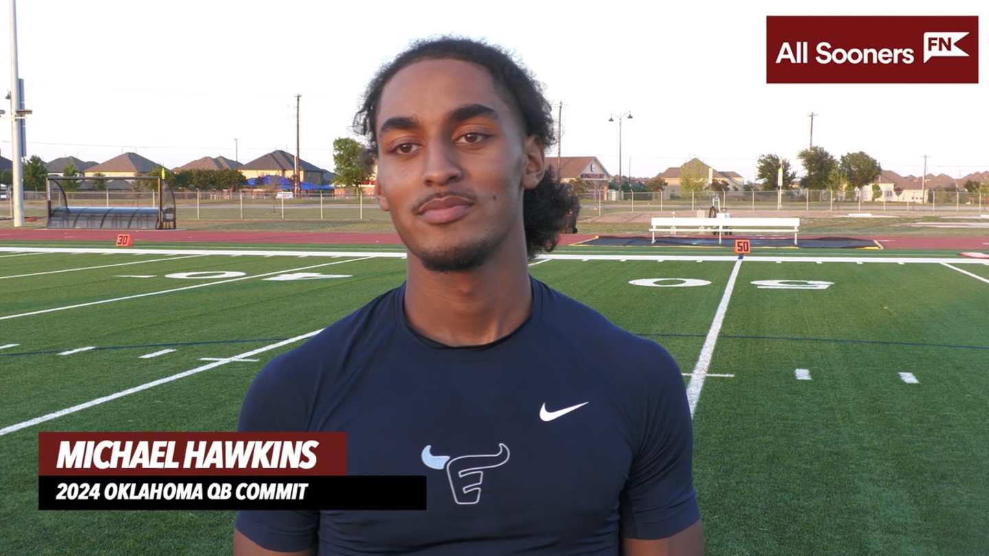 WATCH: Oklahoma 2024 QB Commit Michael Hawkins Interview - Sports ...