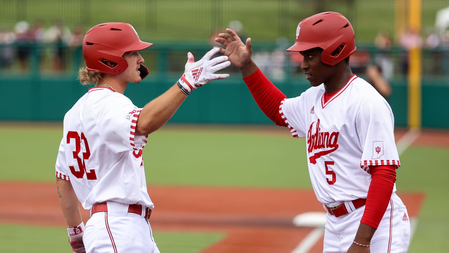 Indiana Baseball Beats Michigan State, Secures No. 2 Seed in Big Ten ...