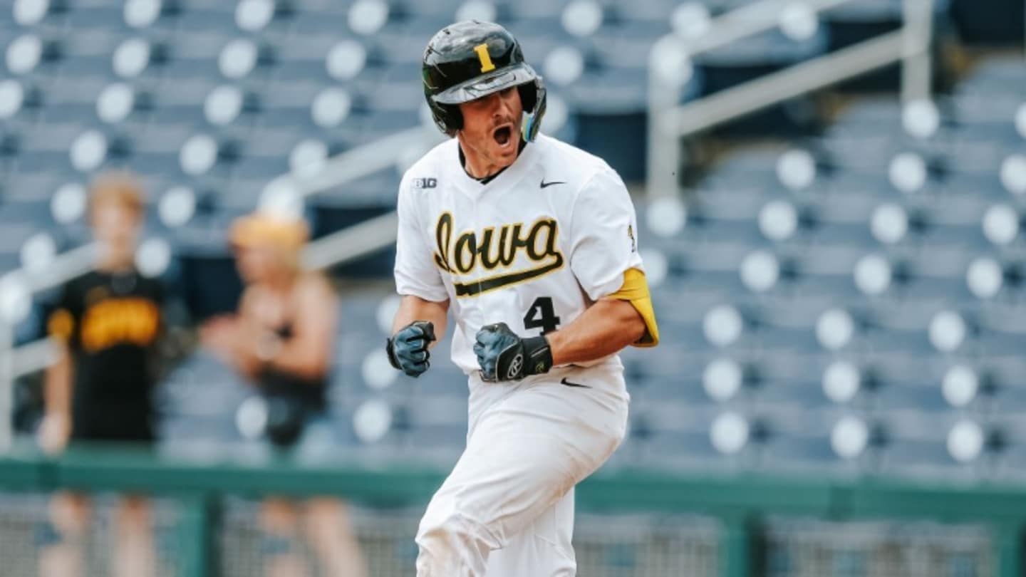 Iowa Baseball Rolls in B1G Tourney Opener - Sports Illustrated Iowa ...