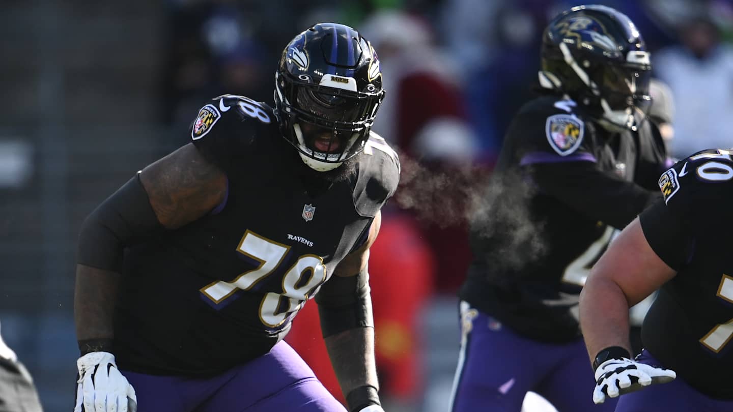 Breaking: Baltimore Ravens Trade OT Morgan Moses To New York Jets ...