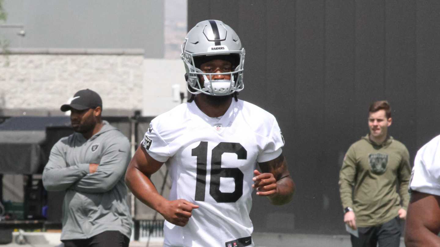 From Las Vegas Raiders training camp: WR Jakobi Meyers - Sports ...